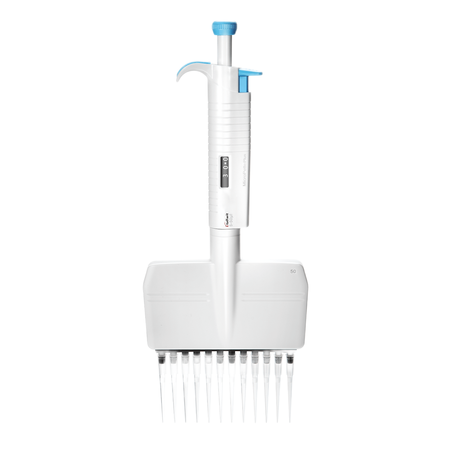 MicroPette Plus 12-channel Adjustable Volume Mechanical Pipettes